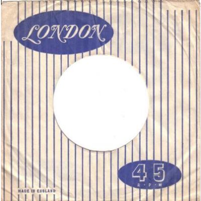 Uk Original Company 45 Sleeve/ Original For Silver Top 45s