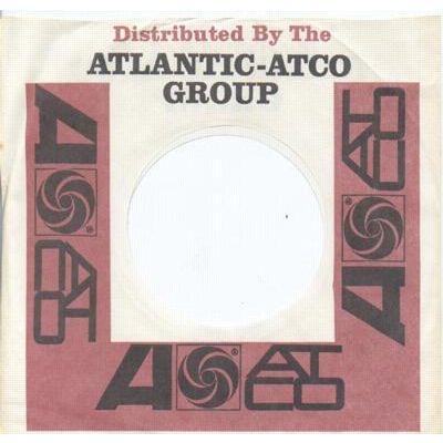 Atlantic - Atco Sleeve 1967 To 1970/ Atlantic Distributed 45 Sleeve